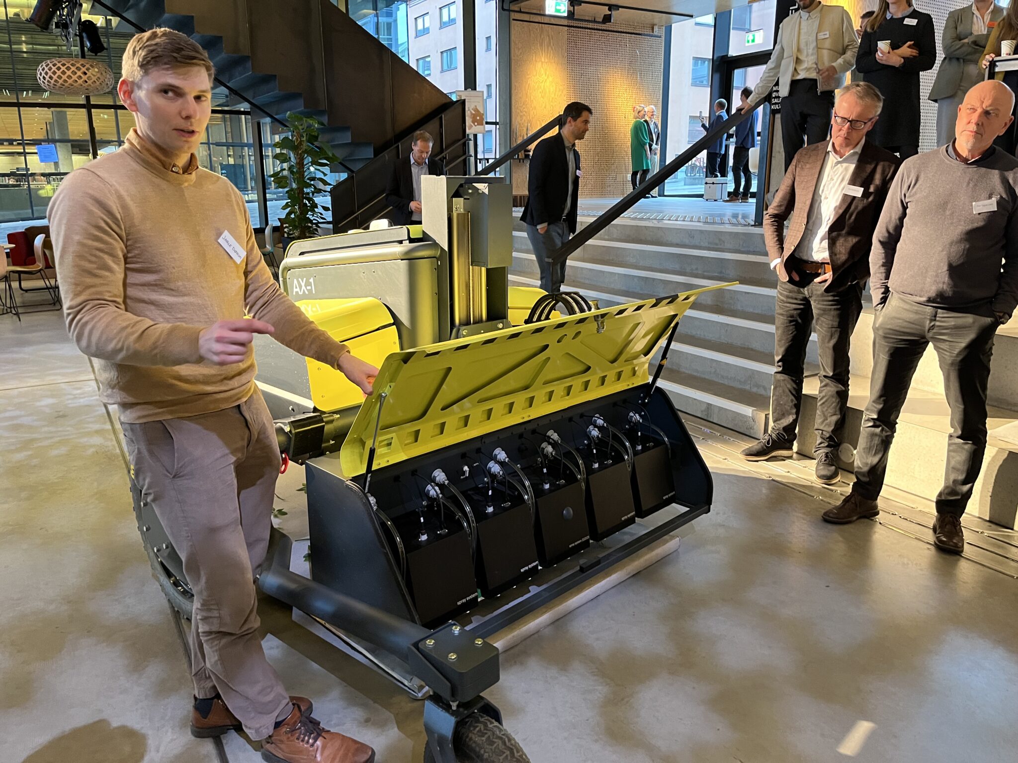 Kronprinsen vil lære mer om AgriFoodTech | Klosser